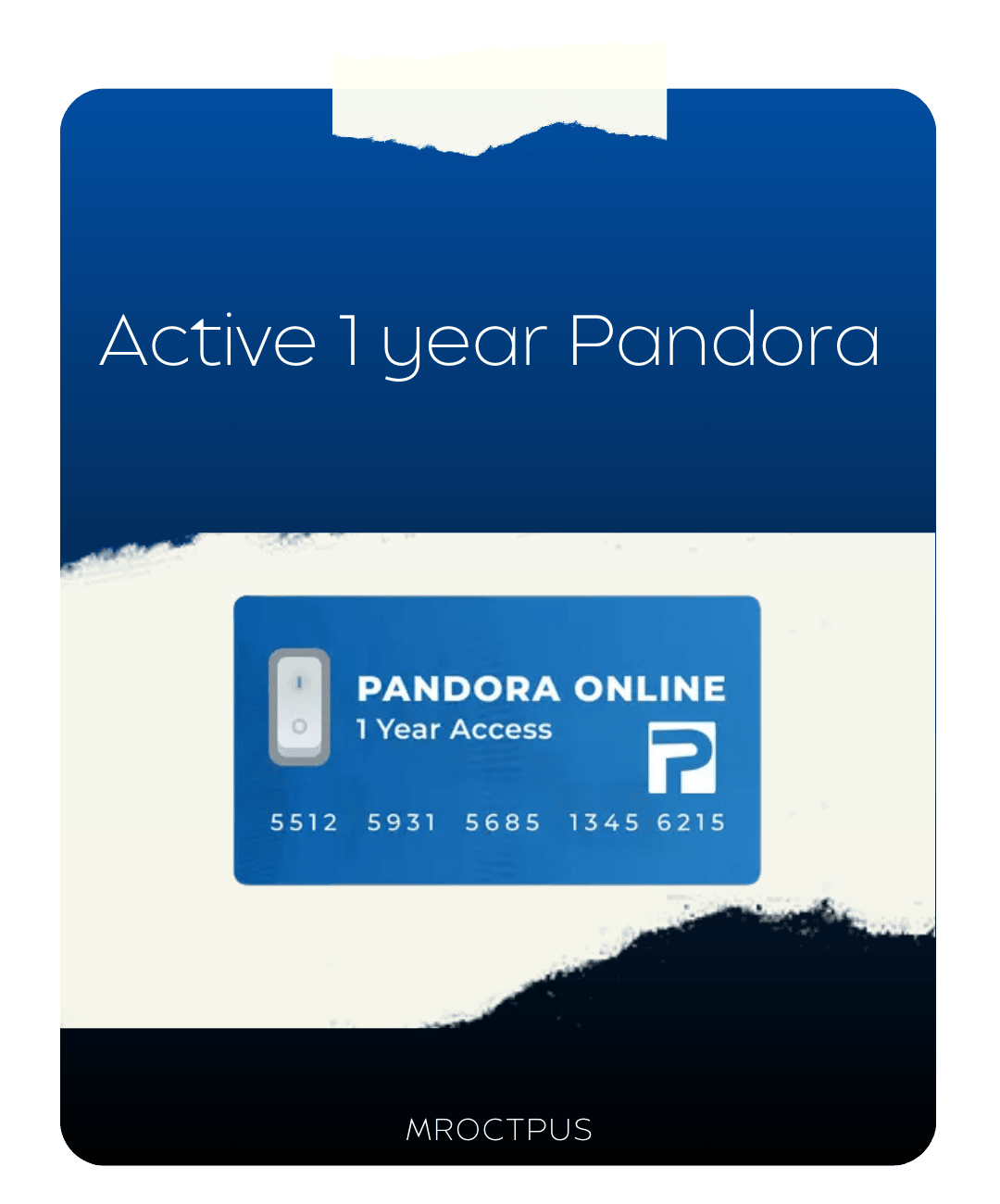 اکتیو یکساله پاندورا Pandora Box Digital License ️ - مستر اختاپوس