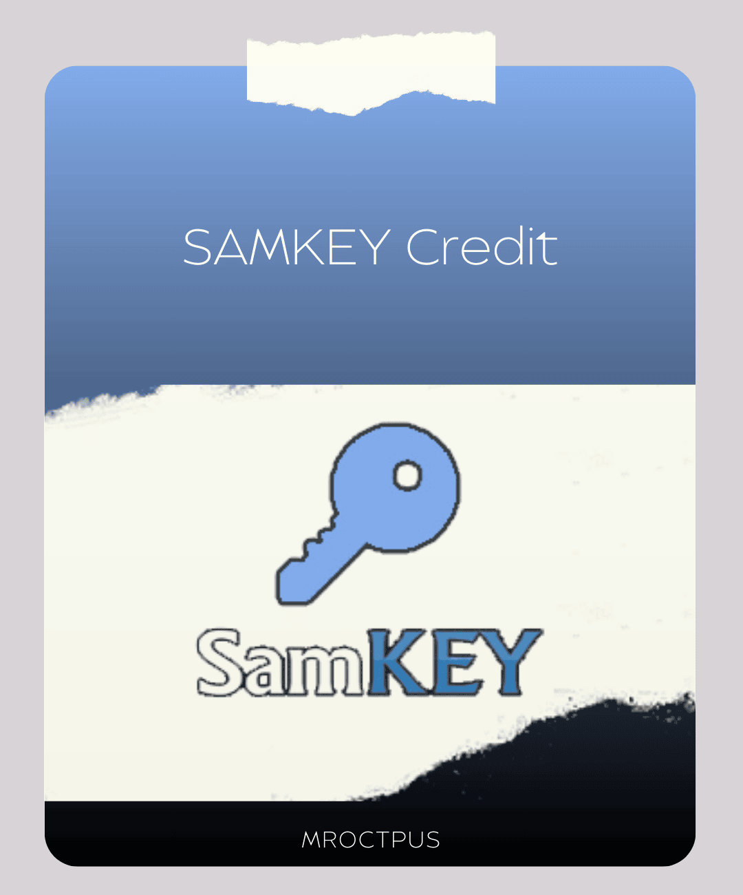 کردیت samkey (سام کی) | نرم افزار آنلاک شبکه سامسونگ - مستر اختاپوس