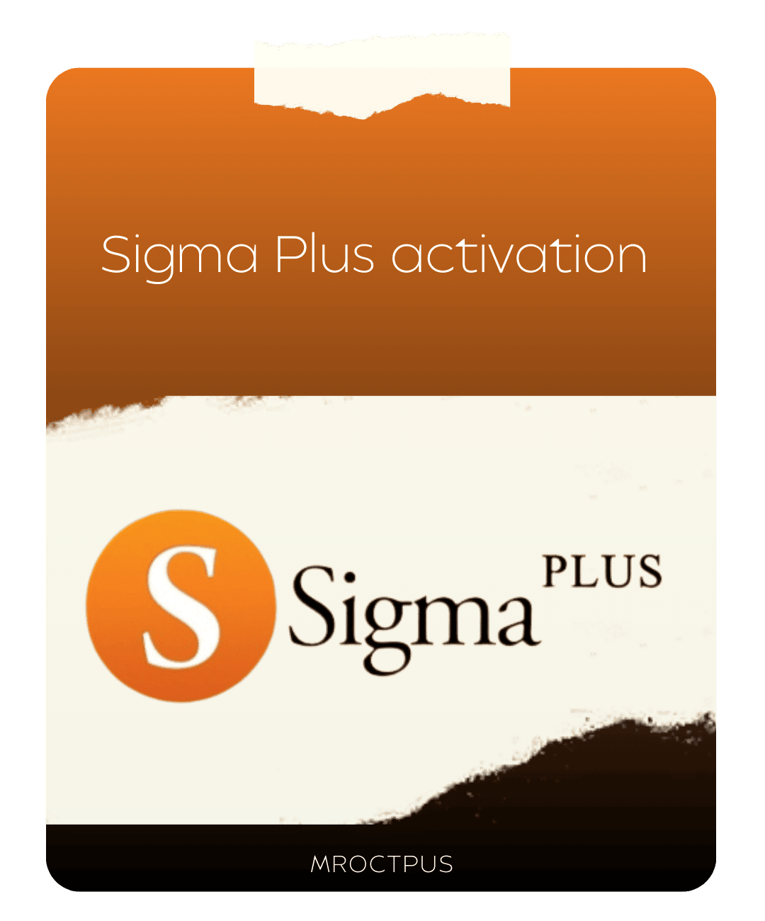 اکتیو باکس Sigma Plus (سیگما پلاس)| 6ماهه و 1ساله - مستر اختاپوس