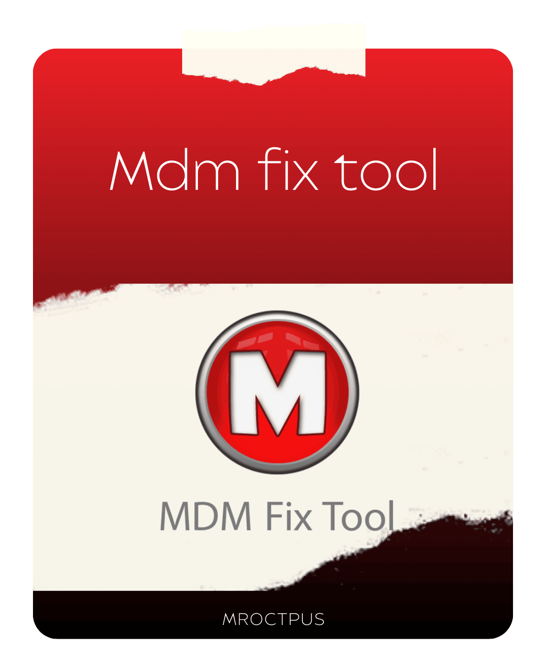 اکتیو ابزار MDM FIX TOOL - مستر اختاپوس