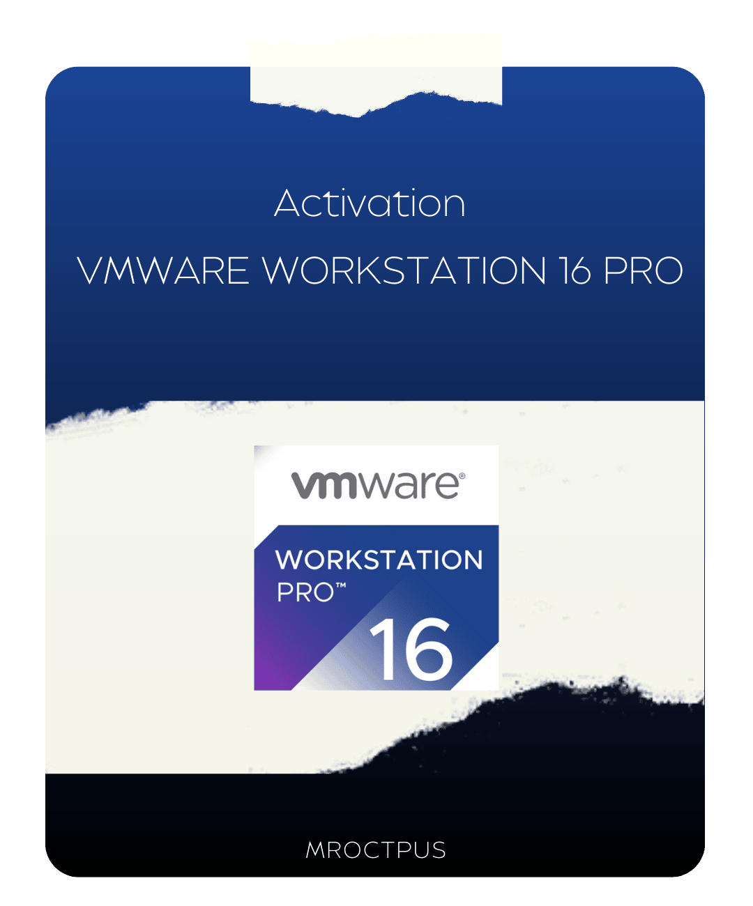 اکتیو نرم افزار VMware workstation 16 pro - مستر اختاپوس