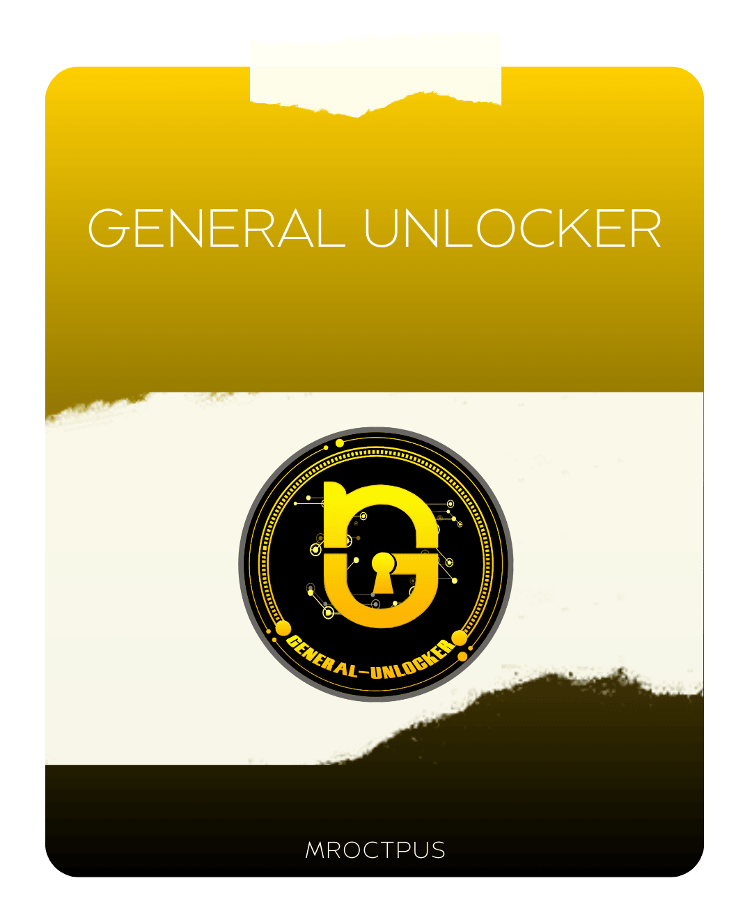 کردیت ابزار General Unlocker Pro - مستر اختاپوس